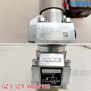 德国哈威WGZ3-1R-WG110升级为HAWE GZ3-12R-WGM110两位三通电磁阀-阿里巴巴