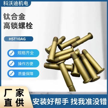航空钛合金高锁螺栓标准件HST10AG-8-16 现货供应航空紧固件配件-阿里巴巴