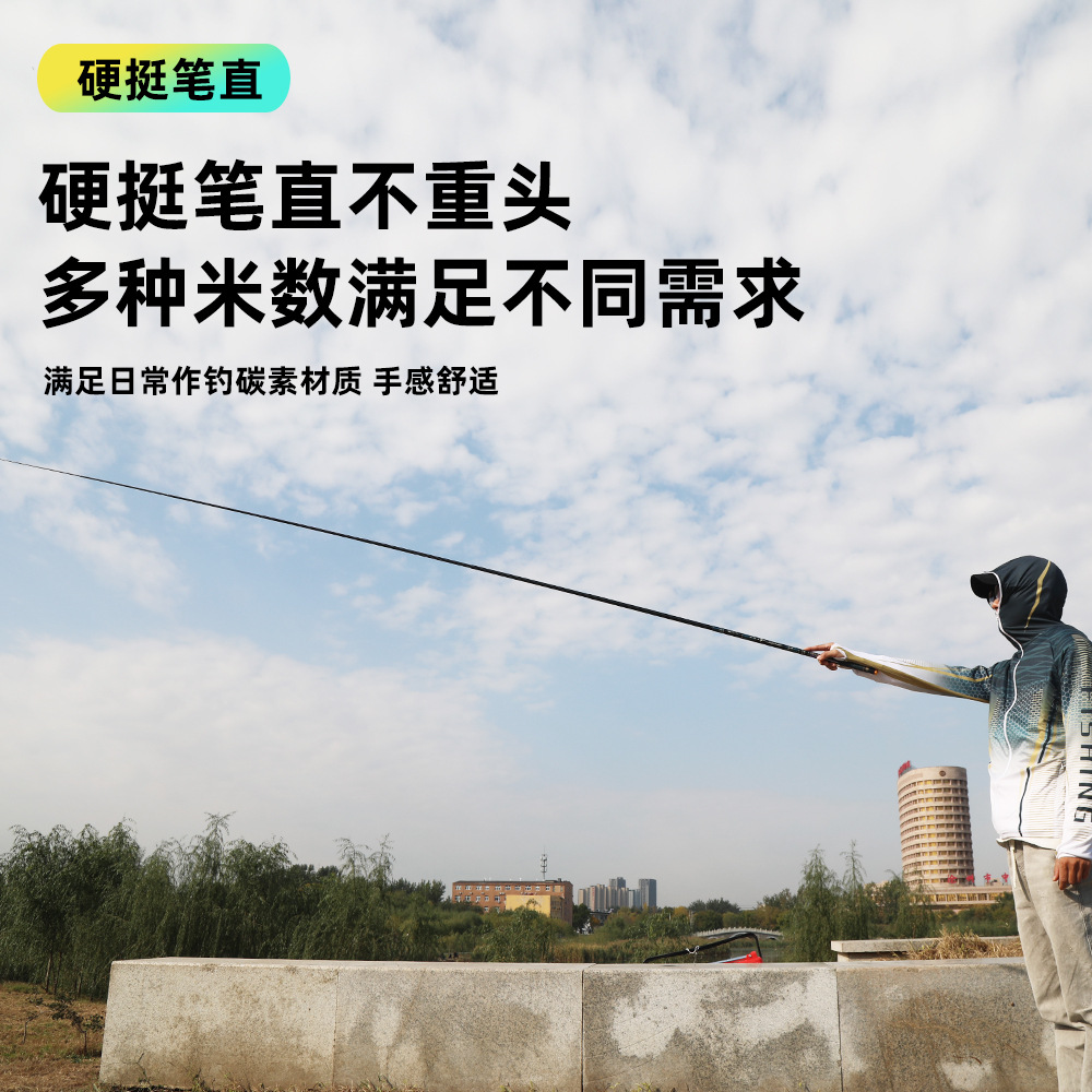 厂家批发短节溪流竿收缩55cm碳素超轻超硬鱼竿手竿钓鱼竿鲫鱼竿-阿里巴巴