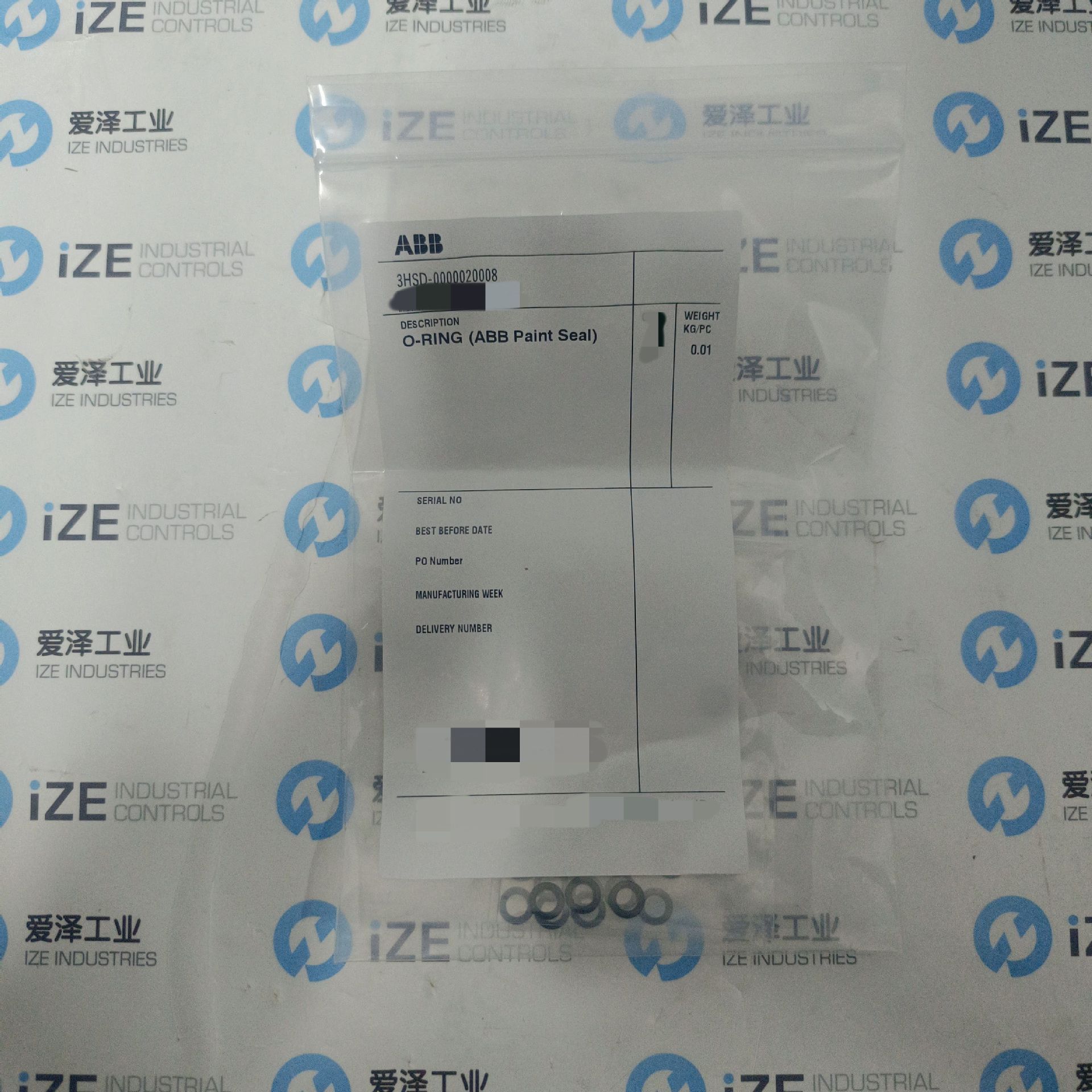 ABB密封3HSD-0000020008原装-阿里巴巴