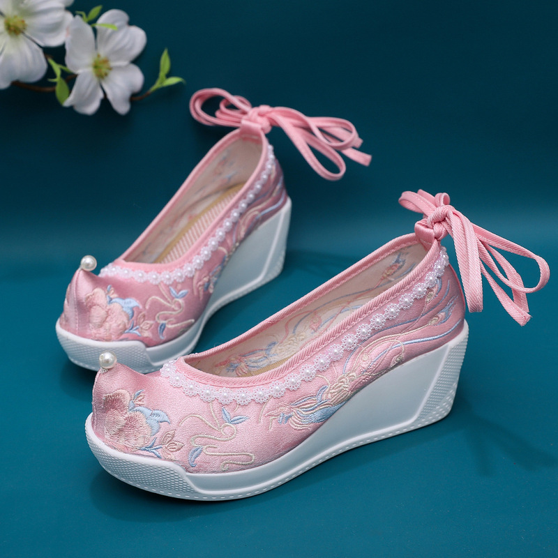 Phoenix hanfu shoes for women Beijing shoes Hanfu matching ethnic women ...