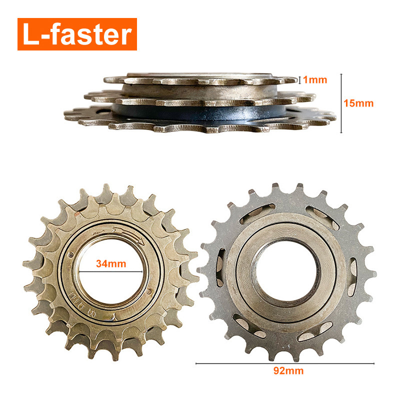 Bicycle flywheel folding car flywheel 3-level flywheel 3-speed spinning ...