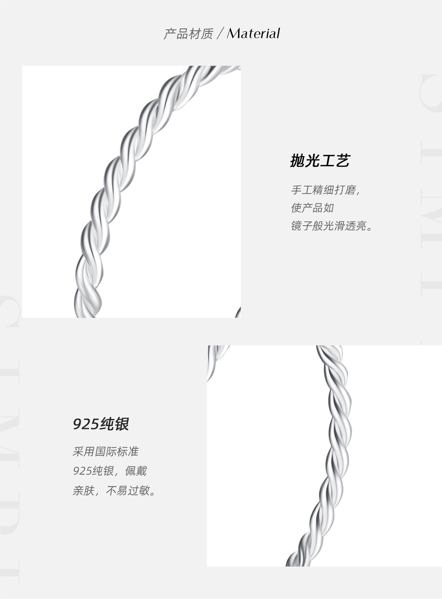 MODIAN摩典S925纯银戒指Ins极简手作麻花扭纹细戒指个性百搭指环-阿里巴巴