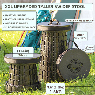 2025全新加厚加高加宽户外便携折叠凳大胖MAXFAT露营折叠桌凳套装-阿里巴巴