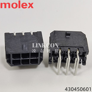 430450601 43045-0601 MOLEX PCB插座头 6PIN 原装出售 拍前咨询-阿里巴巴