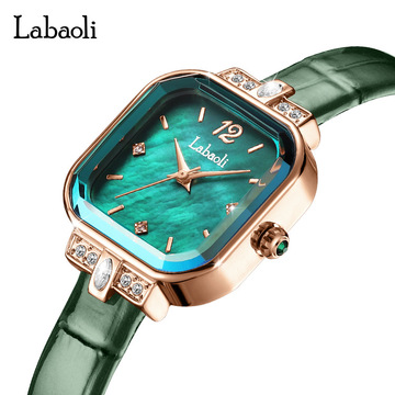 labaoli新品抖音快手直播爆款小方盘石英女士腕表拉宝丽手表LA133-阿里巴巴
