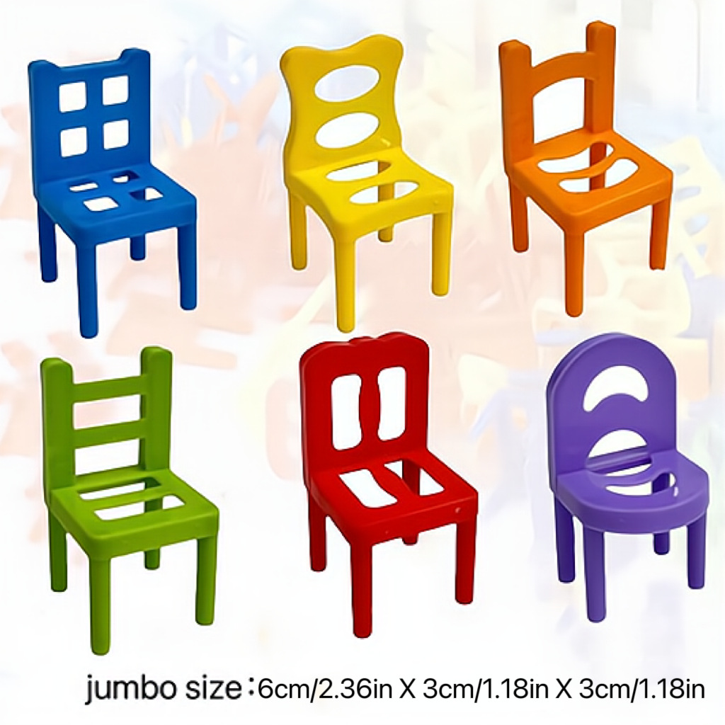 Jeu de société - AZWIX - Chaises empilables - 24 chaises ...