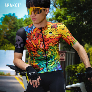 SPAKCT思帕客夏季公路车骑行服男自行车女短袖骑行装备璀璨-阿里巴巴