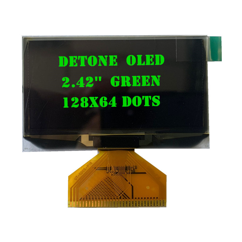 2.4英寸蓝绿OLED显示屏 12864 厂家直供2.42英寸OLED显示屏-阿里巴巴