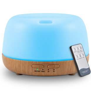 工厂私模Aroma Diffuser卧室桌面空气加湿器带夜灯mini木纹香薰机-阿里巴巴