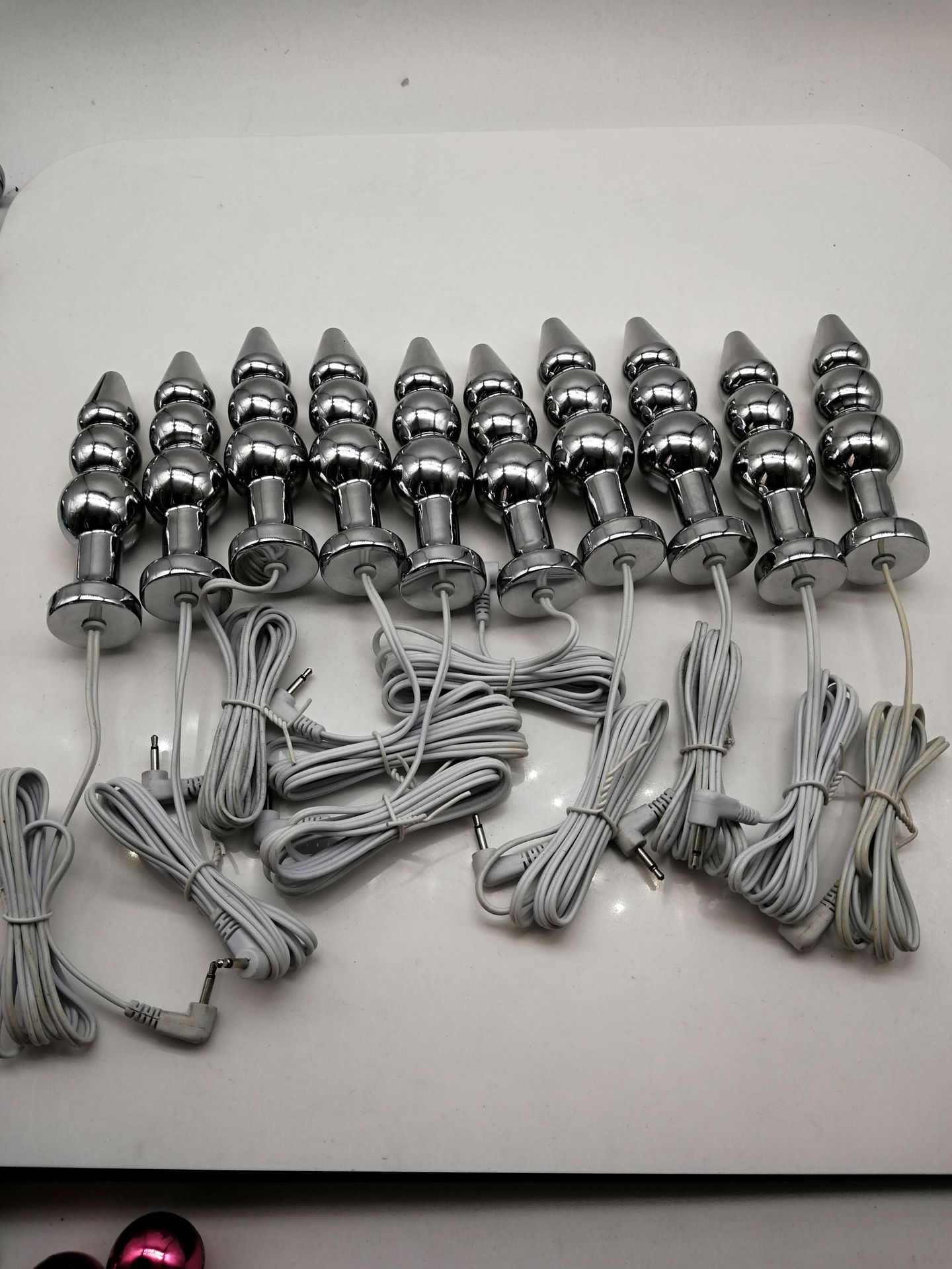 金属双电极后庭精灵肛塞高潮自慰器脉冲理疗按摩成人情趣用品批发-阿里巴巴