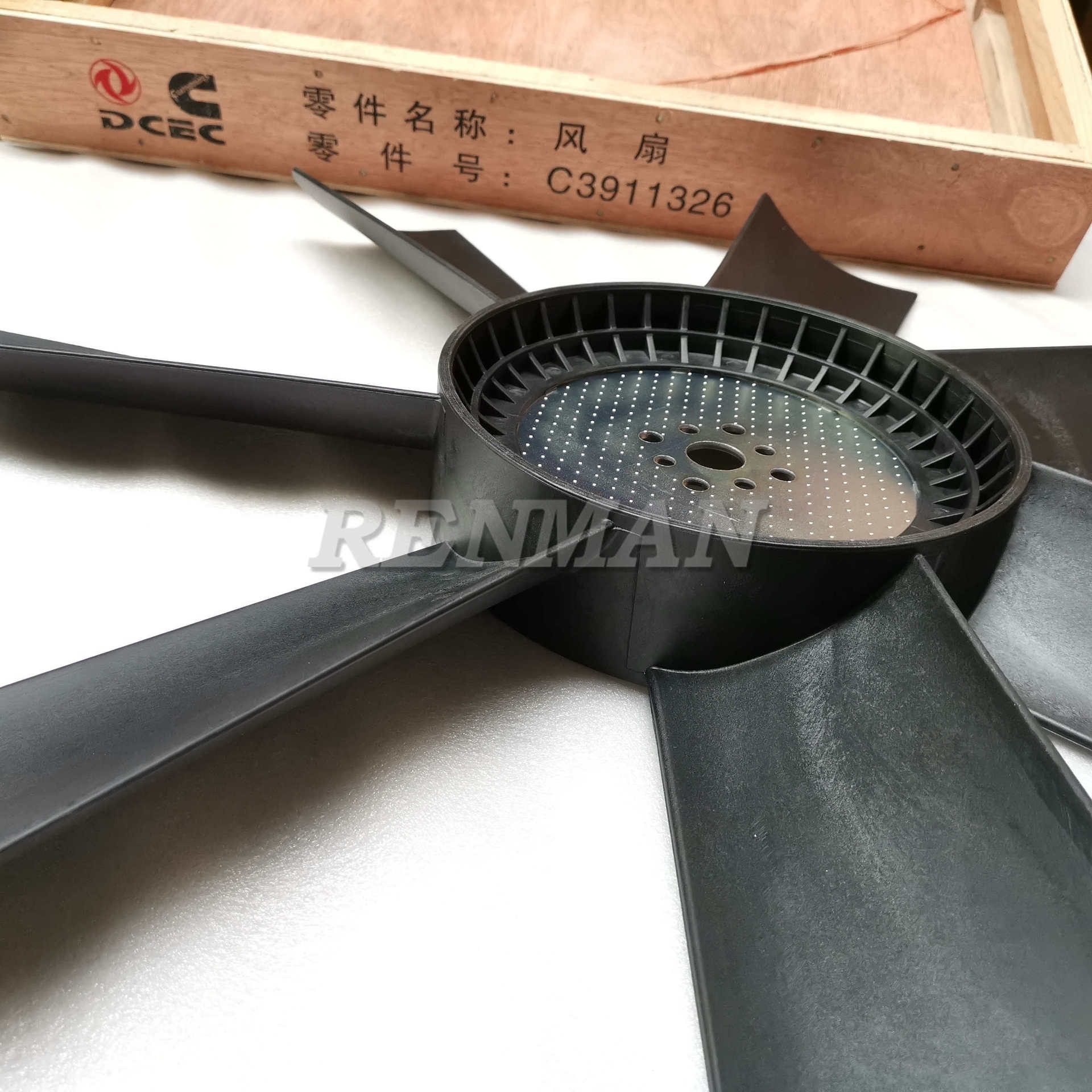 康明斯发动机工程机械柴油机塑料风扇叶3911322 3911326 3911328-阿里巴巴