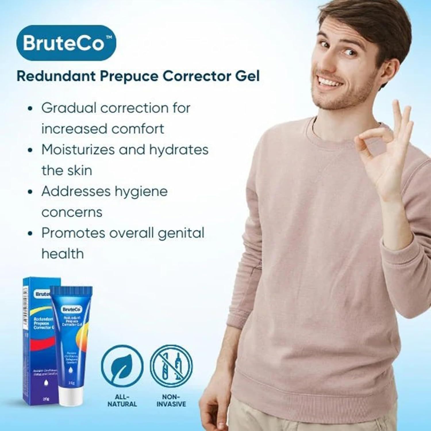 跨境BruteCo Redundant Prepuce Corrector Gel包皮过长矫正凝胶-阿里巴巴