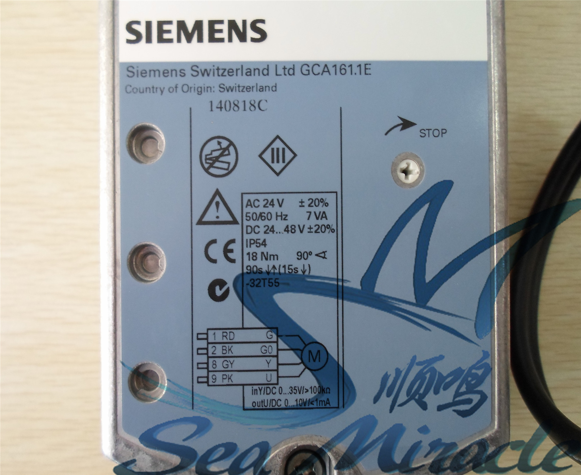 SIEMENS西门子 GCA161.1E 电动调节风阀执行器 风门驱动器-阿里巴巴