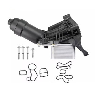 11428596283 适用宝马B48 机油格滤芯器散热器总成 汽车配件 跨境-阿里巴巴