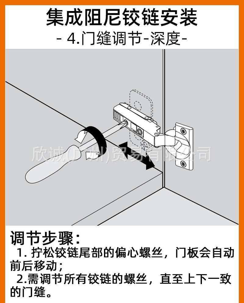 百隆集成阻尼铰链内置缓冲门铰107/110/95/155度厚门正品现货合页-阿里巴巴