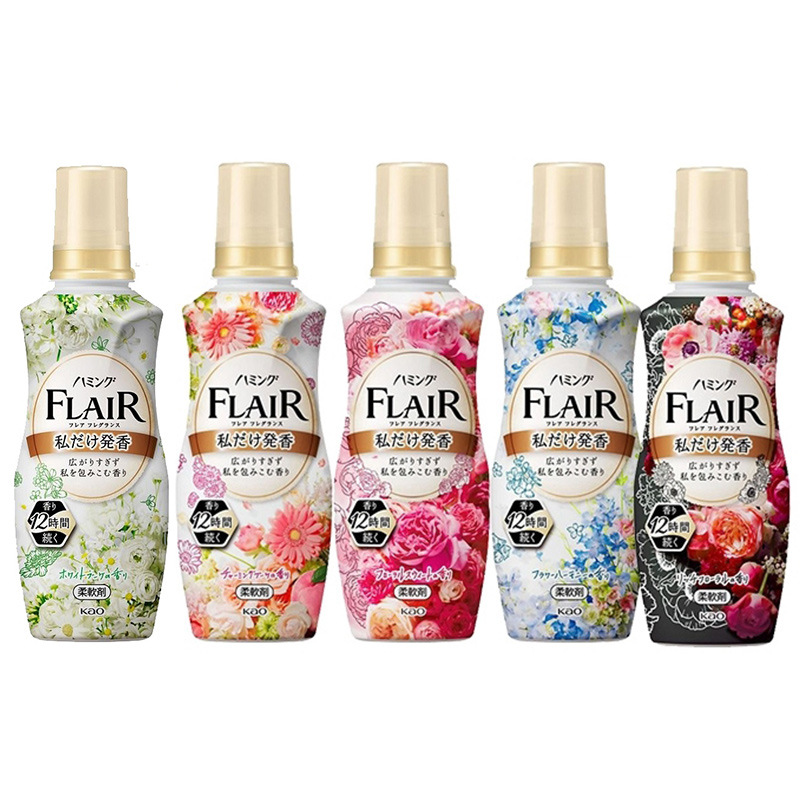 新款日本KAO花王FLAIR衣物留香柔顺剂520ml 衣服芳香护理柔顺液-阿里巴巴