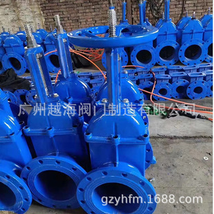 上海双桥Z41X-10/16Q明杆弹性软密封闸阀 材质HT200 QT450-阿里巴巴