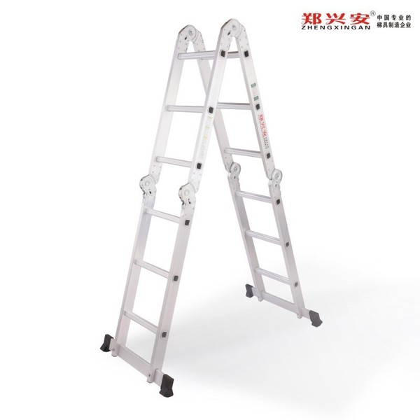 Multifunctional ladder folding ladder aluminum alloy folding ladder ...