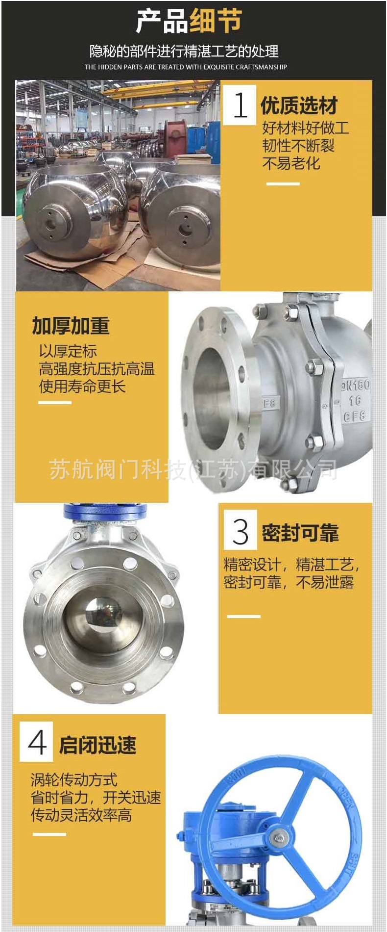 涡轮式法兰球阀Q341F-16C/P/RL防腐蚀耐高温手动软密封浮动球阀门-阿里巴巴