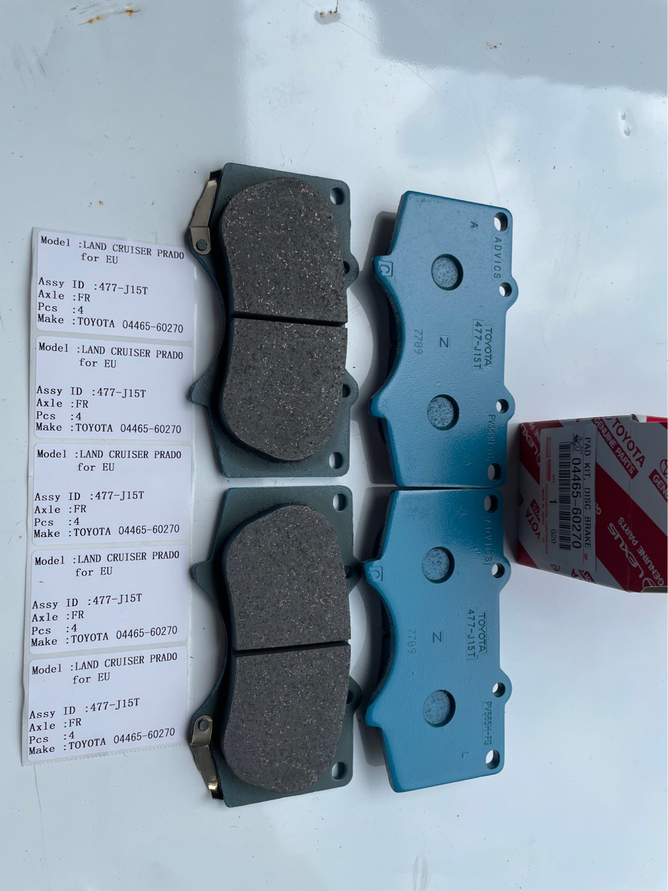 批发零配件汽车系统前制动刹车片04465-0K360 FOR Hilux原装-阿里巴巴