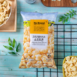 韩国进口NoBrand诺倍得冈古佐拉芝士玉米条爆米花145g入口即化-阿里巴巴