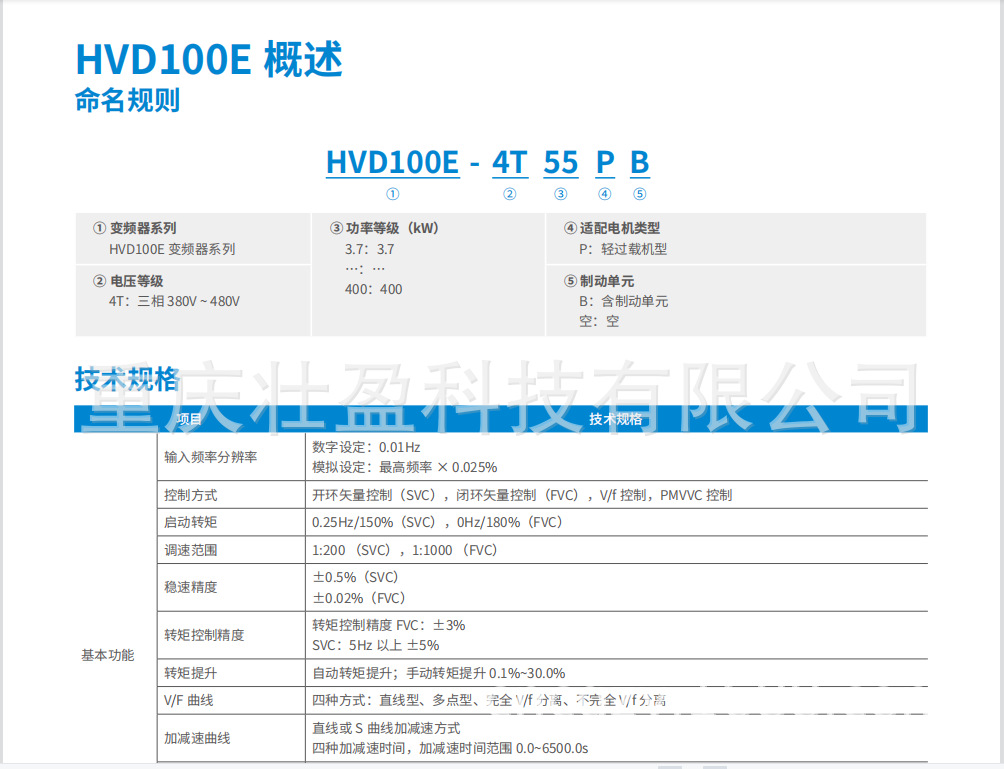 HVD100-4T2.2G/3.0PB汇川HVD100-4T7.5G/11PB风机水泵变频器-阿里巴巴