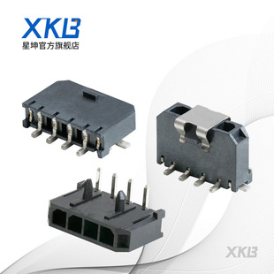 连接器星坤35063643 34345-0001 1-104480-7b4b-ph-k-s rv1-3-阿里巴巴