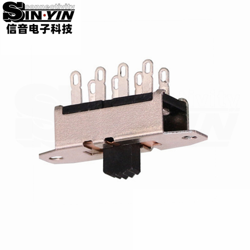 厂家供应SS-23H25三档大电流拔动开关8脚立式带耳朵3档按摩器开关-阿里巴巴
