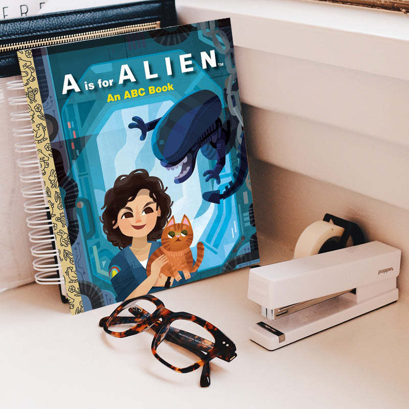 小金书 A Is for Alien: An ABC Book Little Golden Book-阿里巴巴