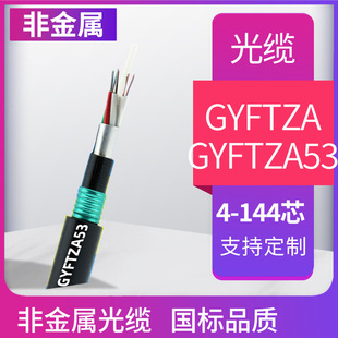 欧孚 GYFTZA53-24B1 铠装阻燃光缆 非金属24芯直埋光纤高速千兆-阿里巴巴