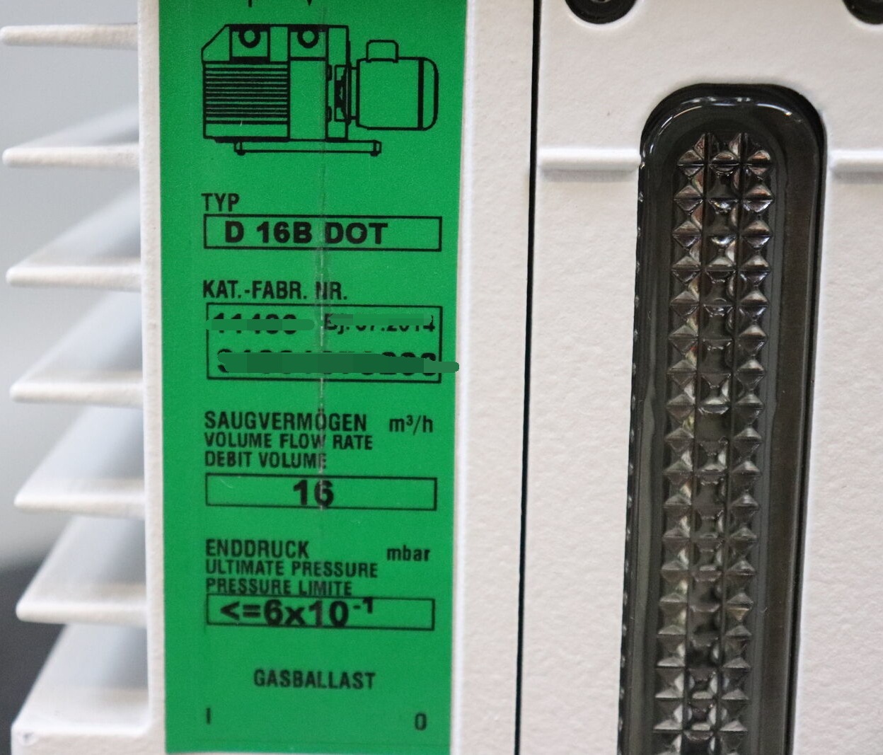 德国欧瑞康莱宝Oerlikon Leybold 真空泵Oerlikon D16B DOT-阿里巴巴