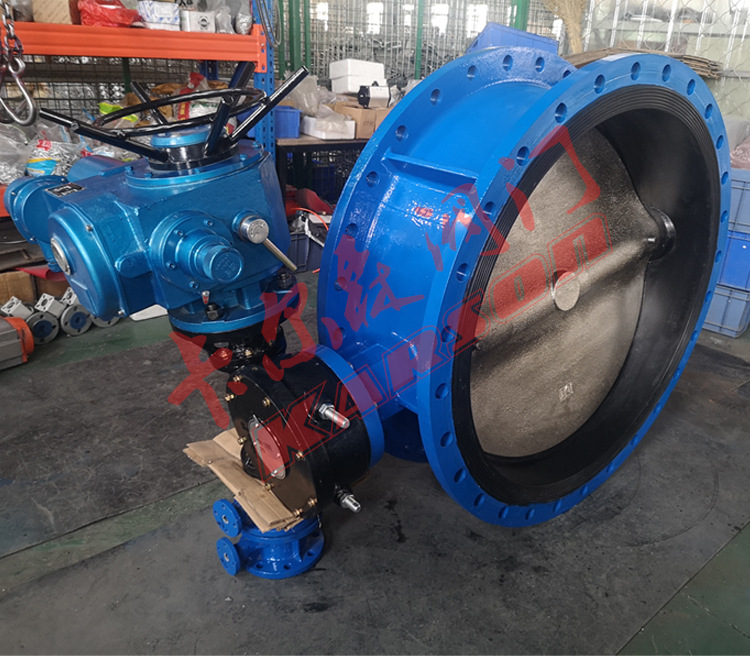 天津卡尔森D941X-10Q球墨铸铁dn600远程开关 大口径电动法兰蝶阀-阿里巴巴