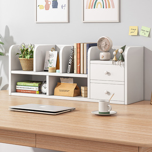 桌上书架创意置物架书桌家用卧室桌面收纳小架子学生省空间储物-阿里巴巴