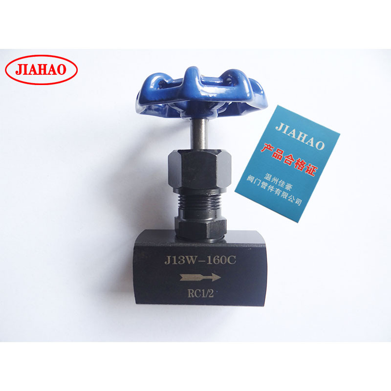 J13W-160C J13H-160C 碳钢内螺纹丝扣针型仪表截止阀门-阿里巴巴