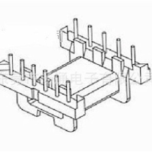 EFD20通信骨架变压器骨架EFD20电源骨架直插卧式6-5脚开放式单相-阿里巴巴