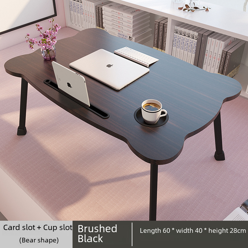 Cute Pooh Bear Bed Desk Lazy Desk Laptop Desk Bed Lazy Desk Bay Window ...