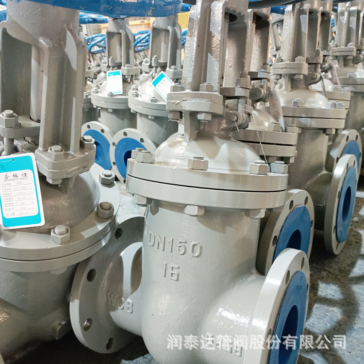 DN100软密封阀门 Z45X-16Q软密封暗杆闸阀 大口径法兰软密封闸阀-阿里巴巴