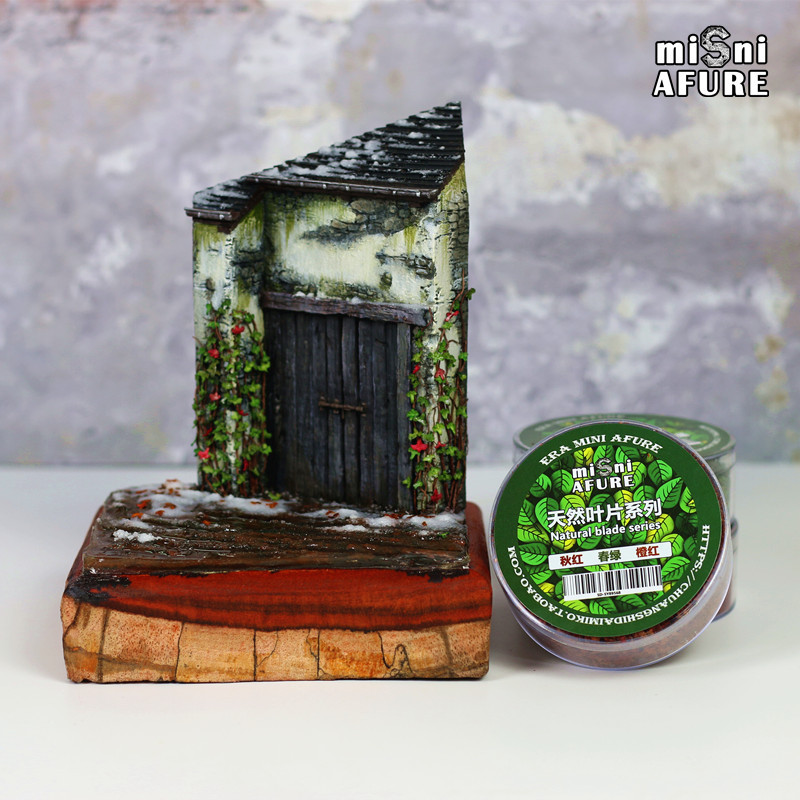 时代 树叶片 多色叶子模型树落叶战锤地台兵人建筑era mini afure-阿里巴巴