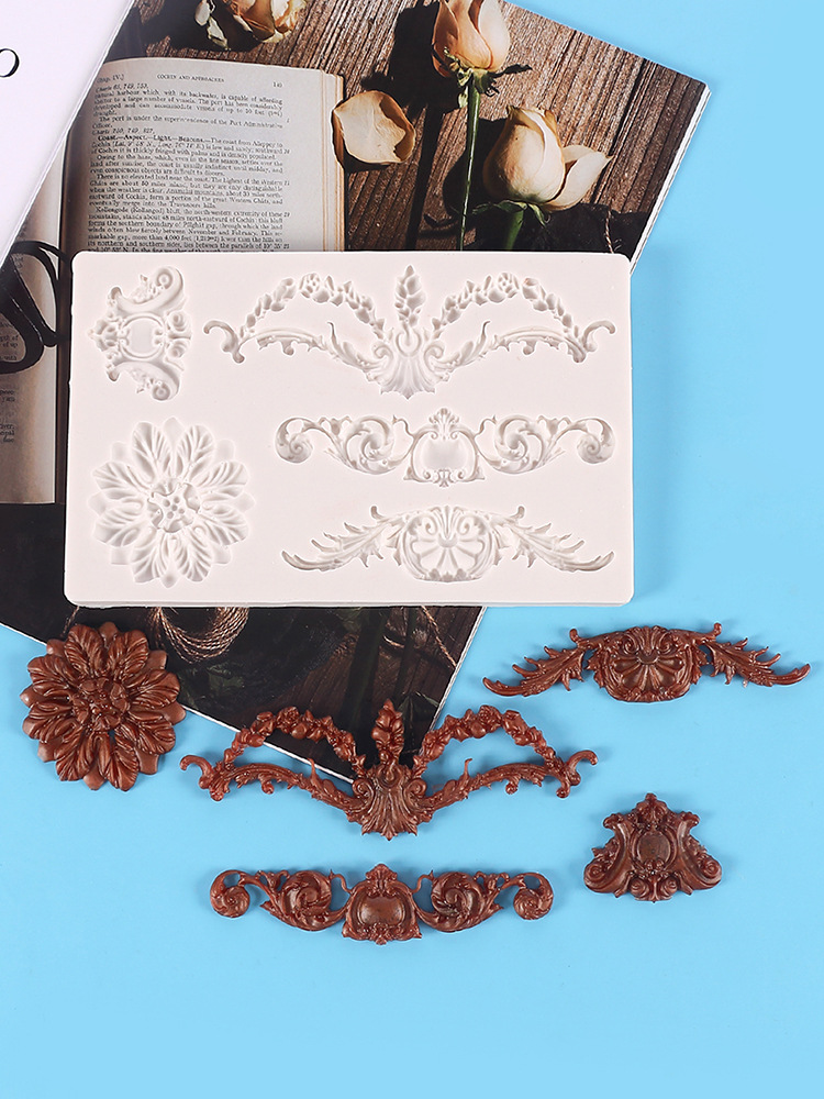 欧式浮雕液态硅胶模具 图腾纹理DIY翻糖蛋糕巧克力围边装饰工具采购价格、怎么样、行情市场-CCEE选品中心