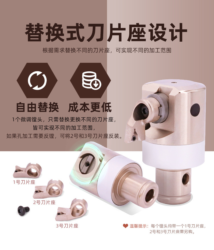 镗头EWN68-150可调式精镗TP08/TC11刀片镗孔镗床CNC镗刀-阿里巴巴