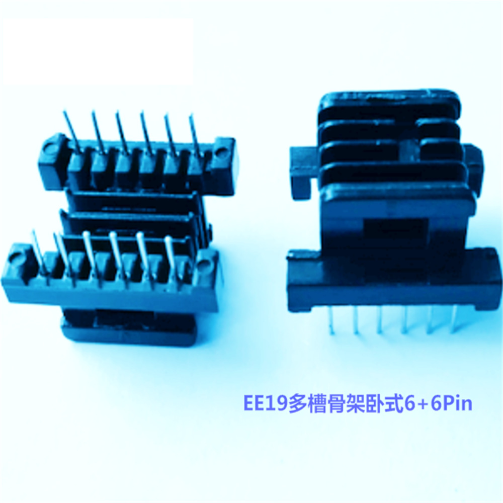 EE19变压器骨架EE19电木骨架EE19卧式多槽骨架BOBBIN 6+6-阿里巴巴