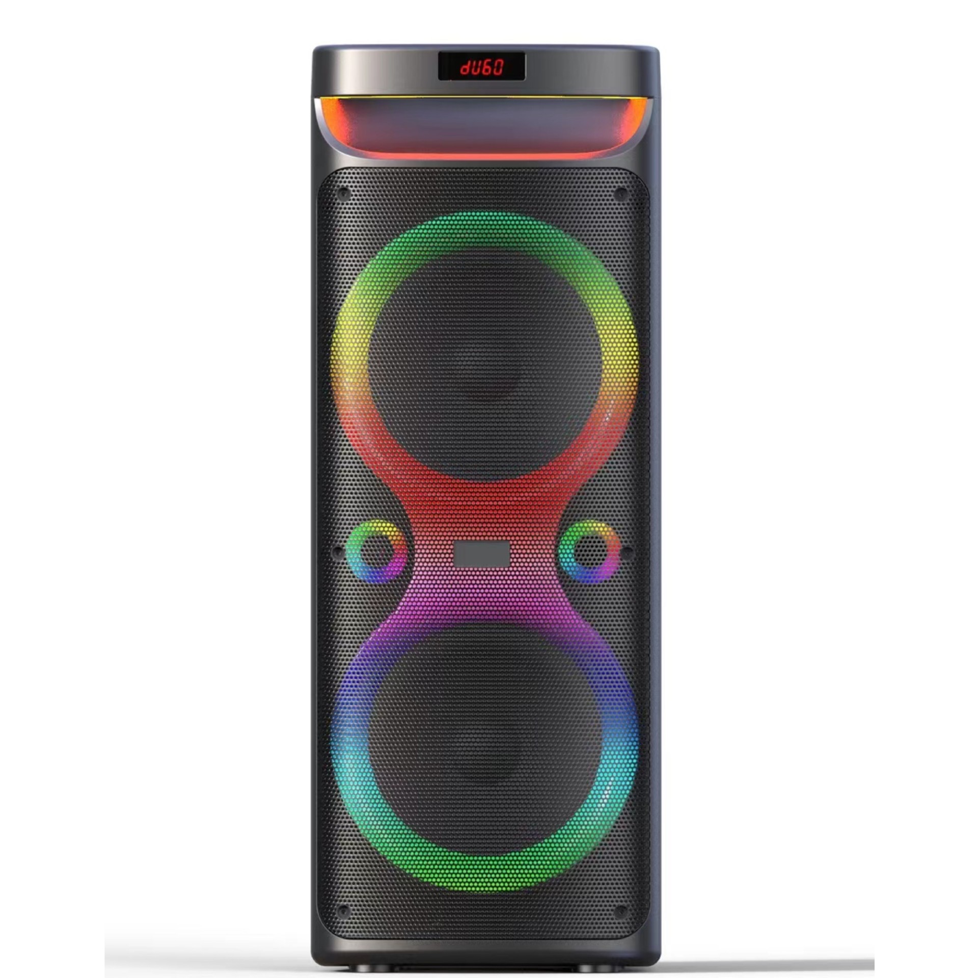 SXQF工厂新款双10寸火焰灯户外蓝牙音箱低音炮音箱大功率手提音响-阿里巴巴