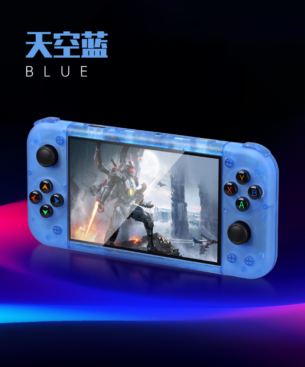 复古横版掌机RG50XX 便携GBC街机GBA双人开源PSP游戏机LINUX系统-阿里巴巴