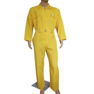 FLYTON连体工作服长袖工衣制服油漆防护服批发 FT-1219 Yellow-阿里巴巴