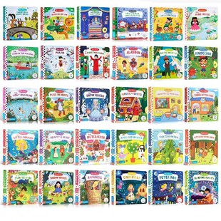 英文原版busy book First Stories繁忙机关抽拉书Campbell books-阿里巴巴