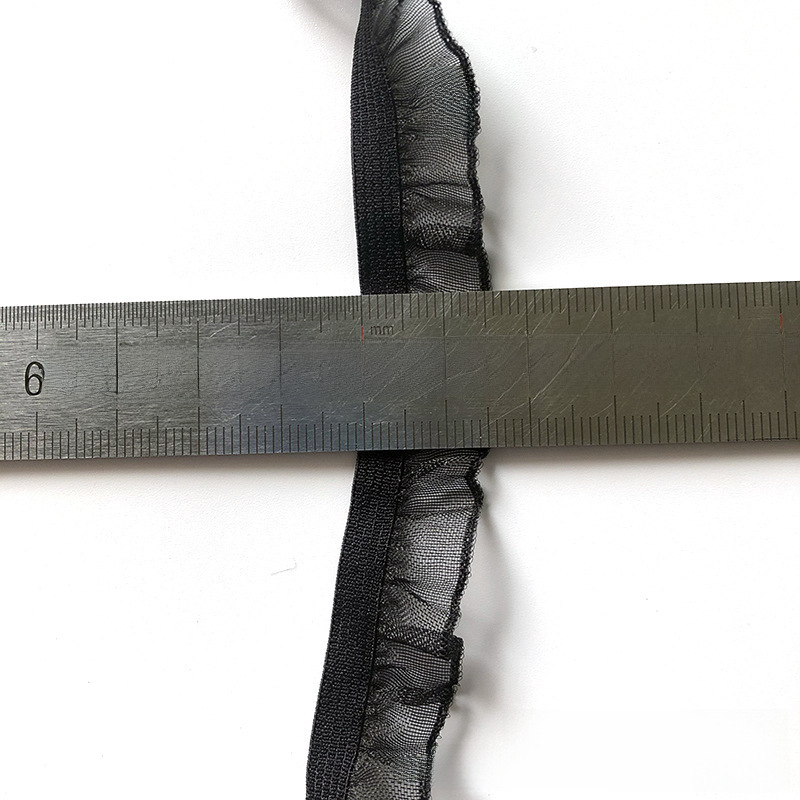 Spot knitted belt elastic unilateral agaric flower elastic band color ...