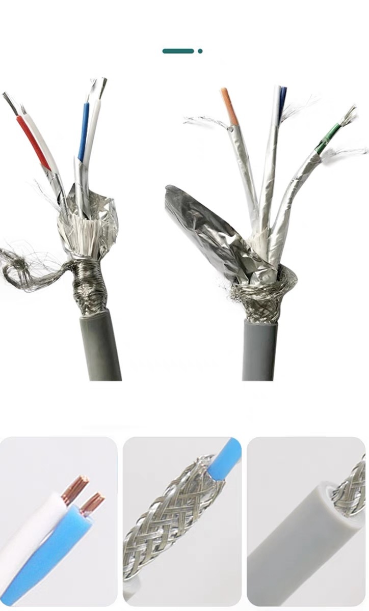 通讯总线电缆STP-120信号电缆 CAN屏蔽双绞线 RS485通信线2X18AWG-阿里巴巴