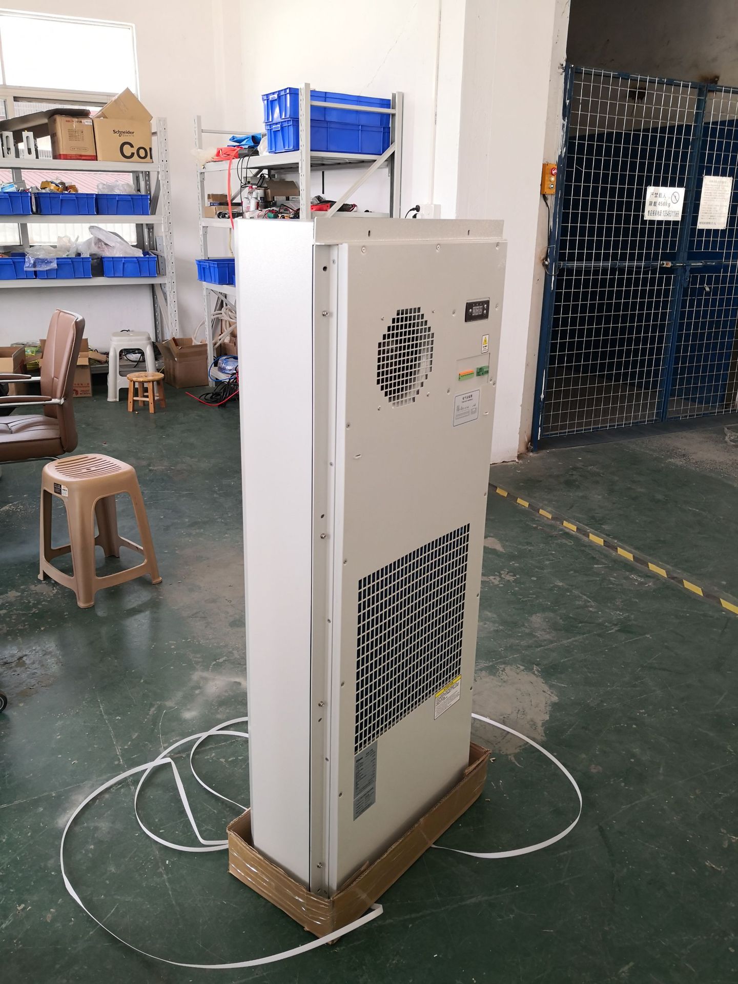 5KW机柜空调 户外储能集装箱用5000W壁挂式工业空调（具备认证）-阿里巴巴