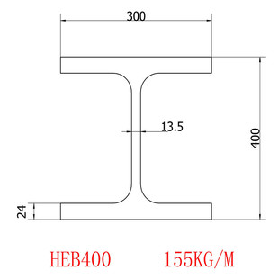 欧标H型钢HEB400规格400*300*13.5*24材质S355J0欧标方管-阿里巴巴